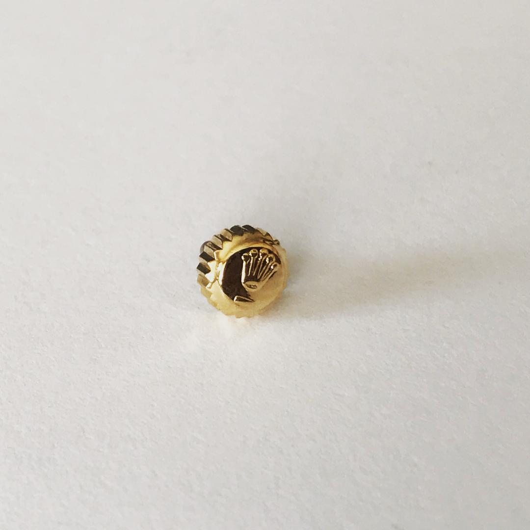Rolex 18k gold crown for caliber 1210, 1215, 1220, 1225 ...