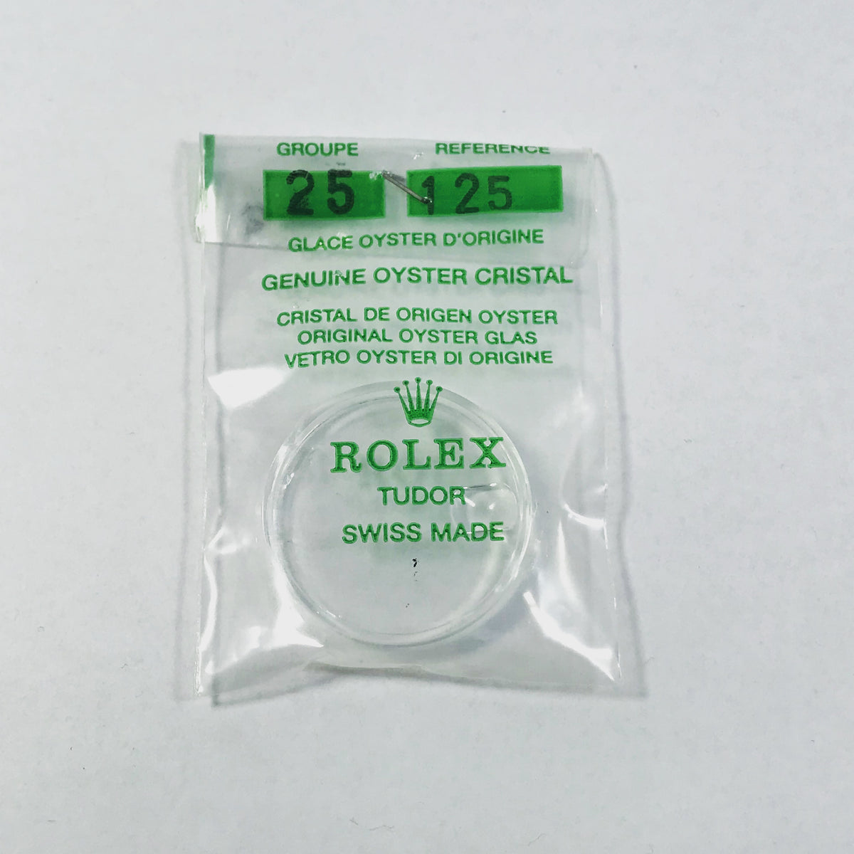 Rolex Tudor 25-125 crystal glass submariner snowflake 9411, 94110 ...
