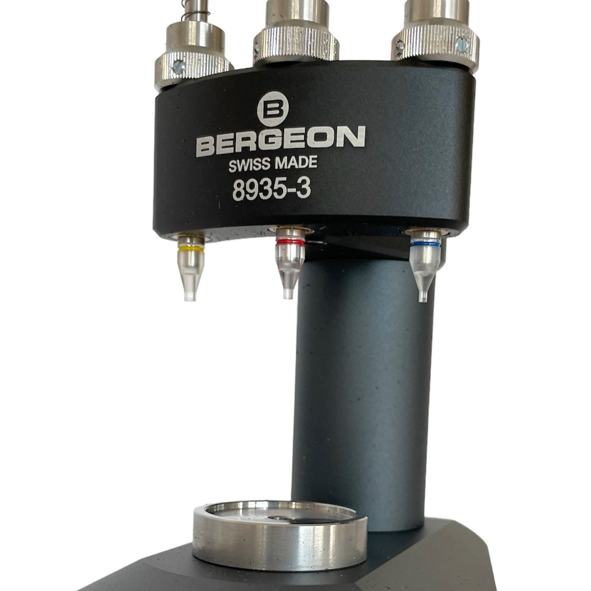 Bergeon 8935-3 watch hand fitting tool with 3 runners – WatchmakerShop.com