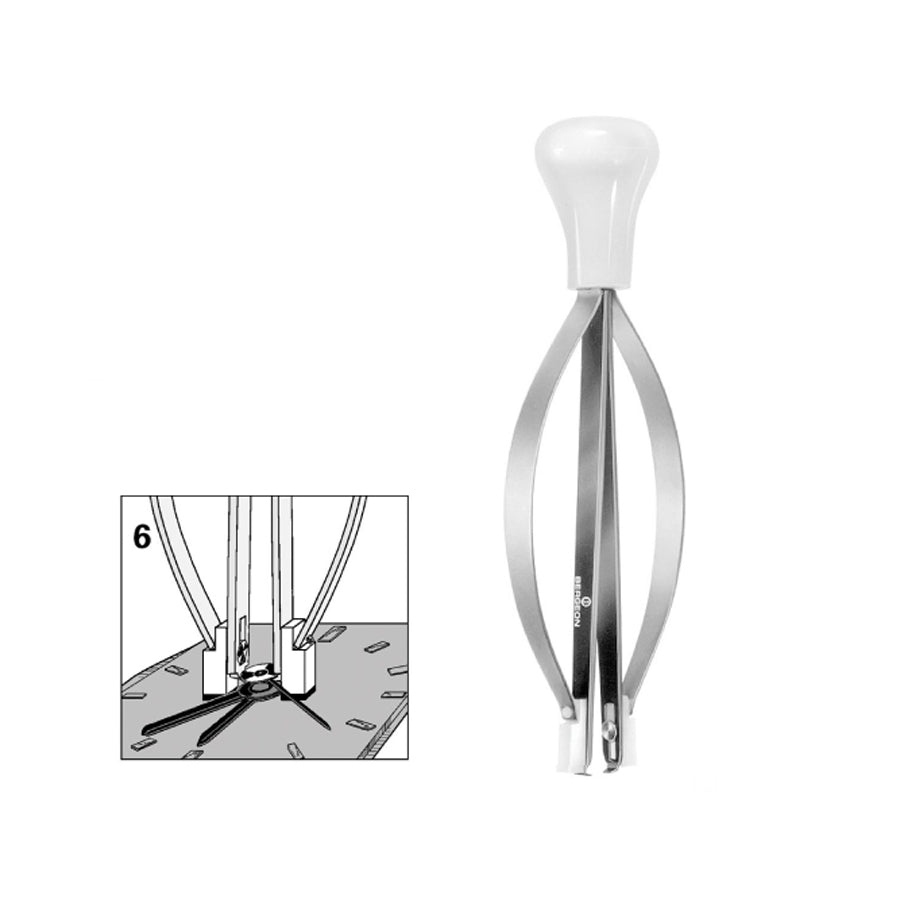 Bergeon Presto 30670-6 second hands remover puller lifter curved dial ...