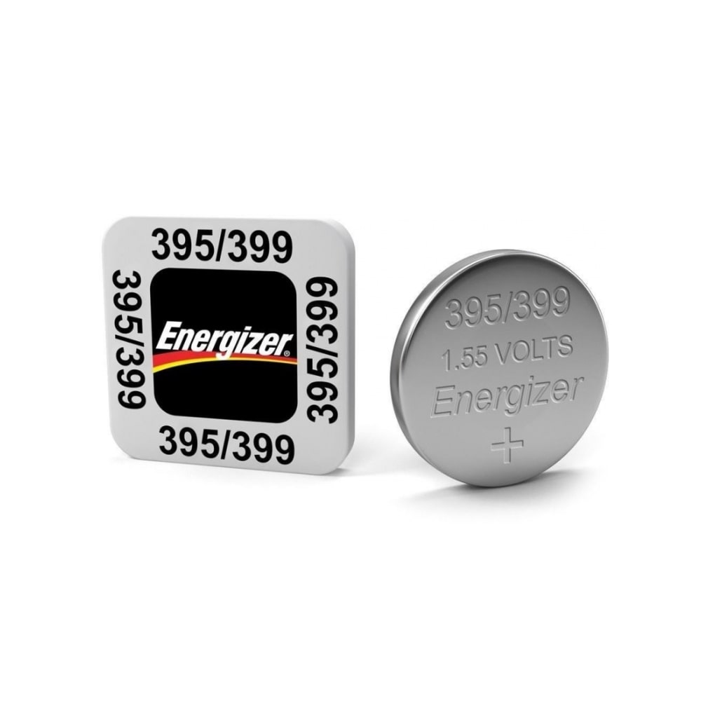 Energizer 395/399 SR57 / SR927SW watch battery with silver oxide ...