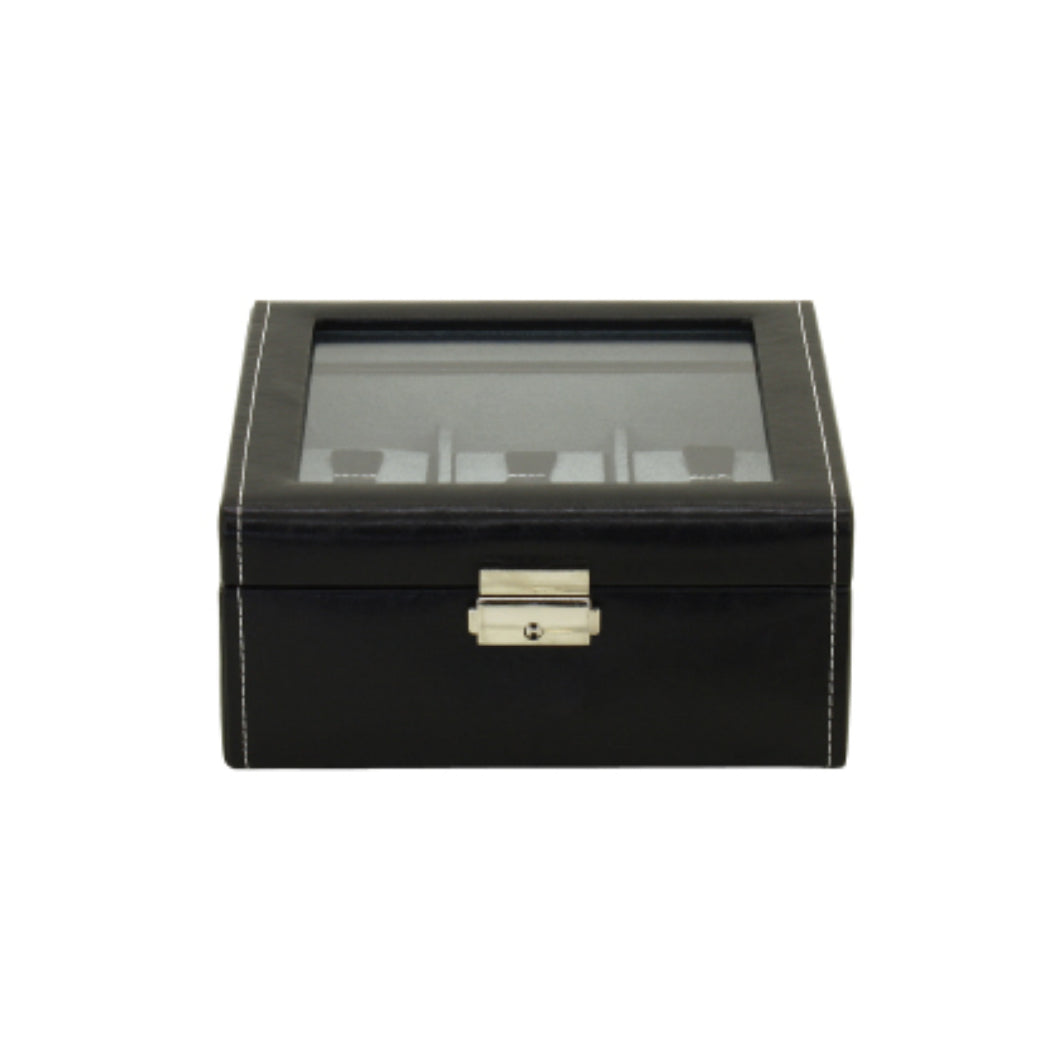 Friedrich 23 watch box black glass top for 6 watches – WatchmakerShop.com