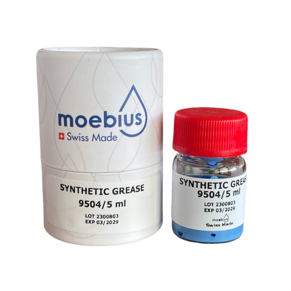 Moebius 9504 synthetic chronograph grease for friction hand-setting 5m ...
