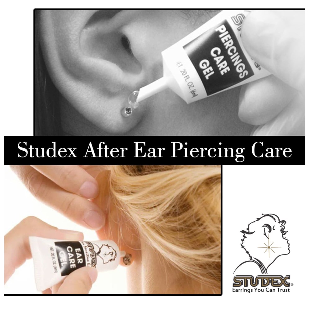 Studex Ear Piercing Care Gel – Ear Piercing Aftercare Gel with Soothin ...
